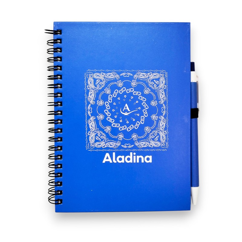 Libreta con boli de colores | Tienda Fundación Aladina